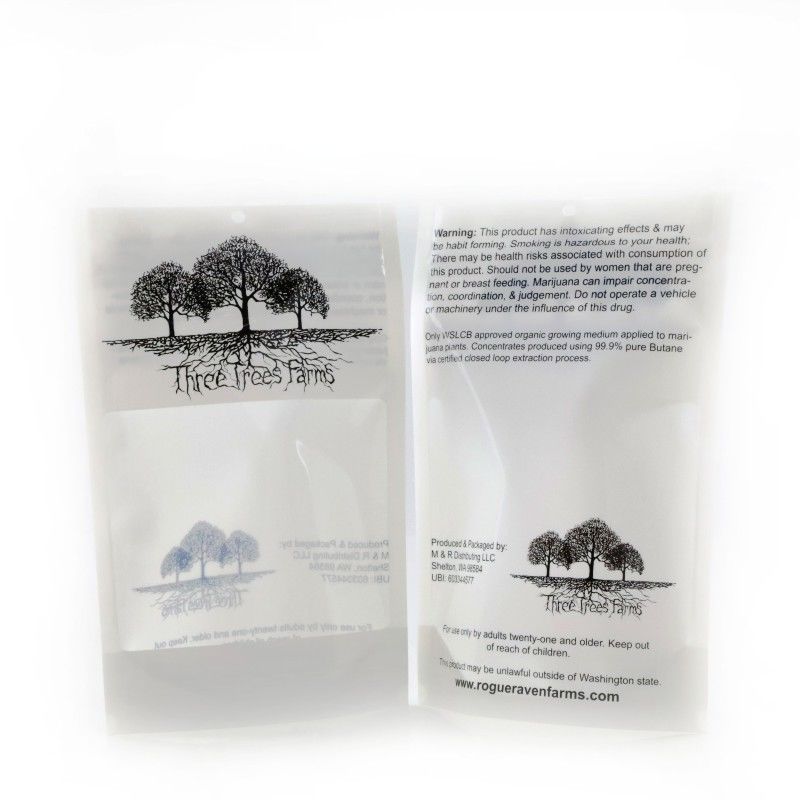Custom Printed Translucent Stand Up Resealable Pouch | Fast Sincere